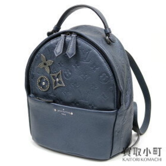 Louis Vuitton | Bags | Louis Vuitton Sorbonne Empreinte Black Backpack ...